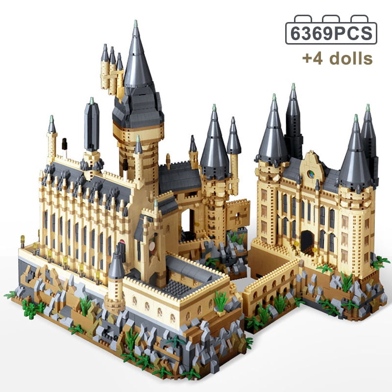 Micro Bricks City Creative Medieval Magic Castle Series School ...