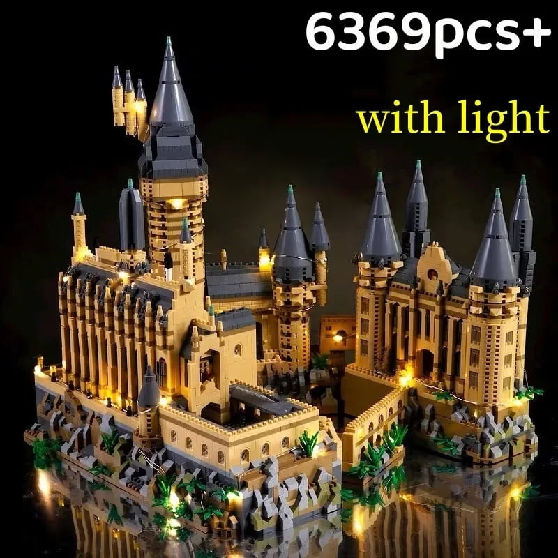 Micro Bricks City Creative Medieval Magic Castle Series School ...