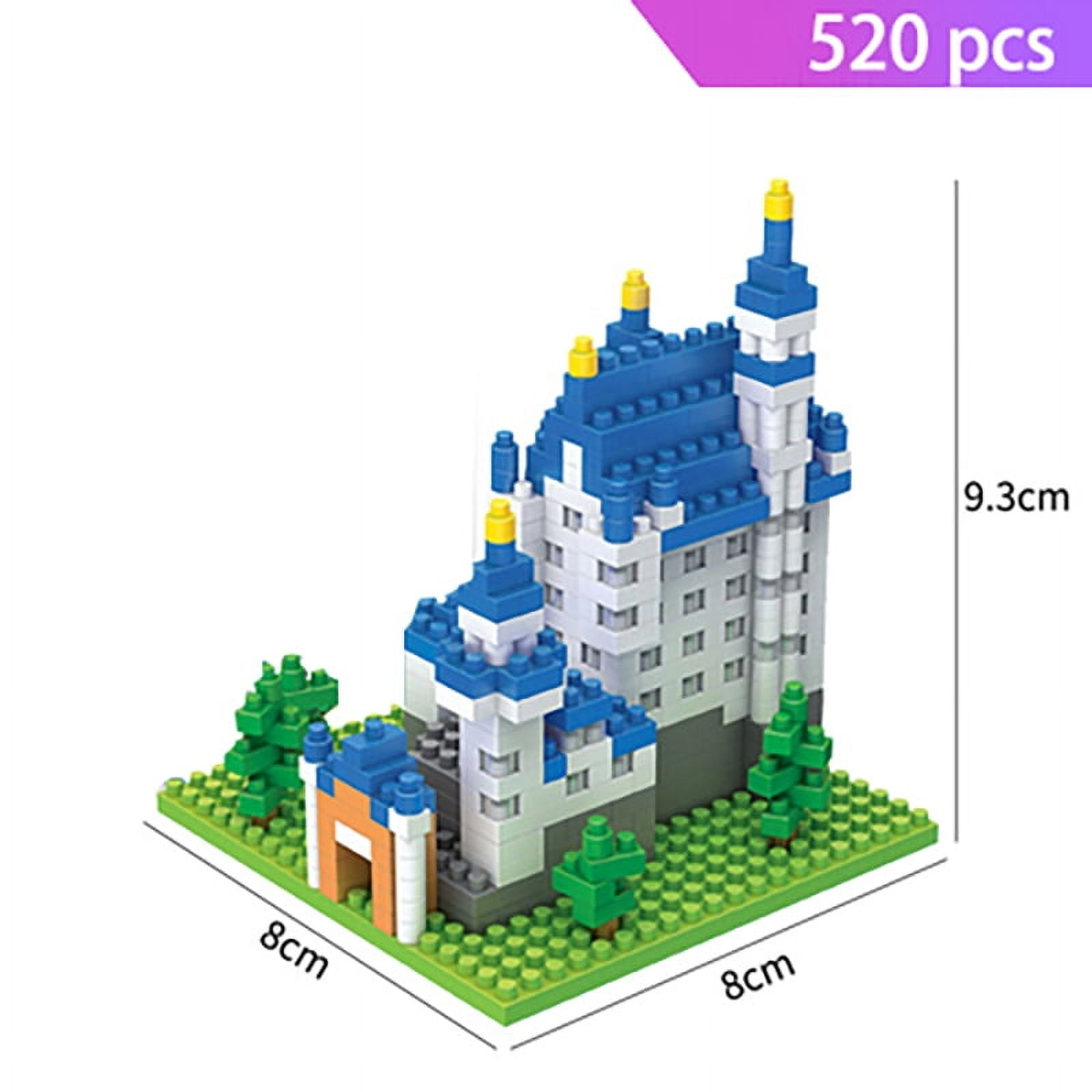 Micro Bricks Mini Architecture Sets Eiffel Tower Ben Rome Colosseo ...