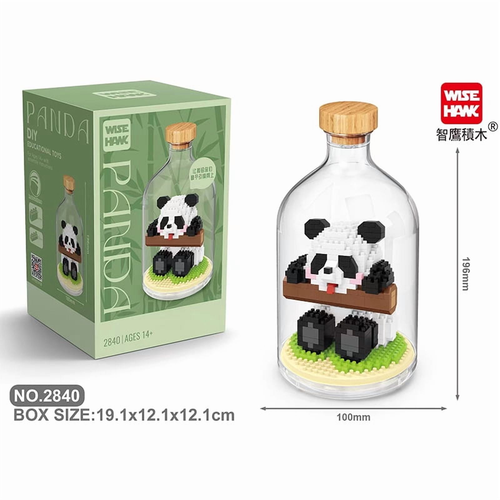 Micro Building Blocks Model Mini Bricks Kawaii Panda Assembly Games ...