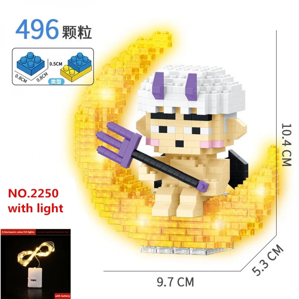 Micro Building Blocks Space Aerospace Series Glowing Astronaut Figure ...