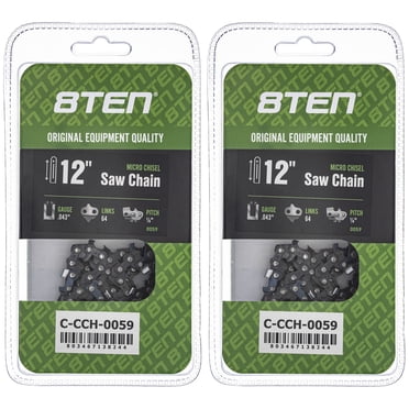 Full Chisel Chainsaw Chain 14 inch .050 3/8 52DL Echo Husqvarna Ryobi ...