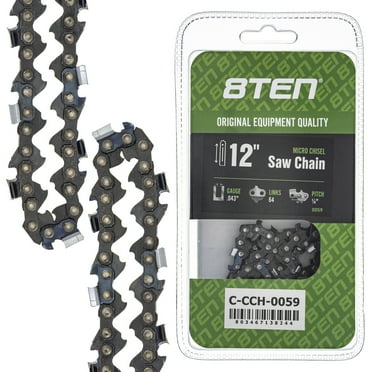 Full Chisel Chainsaw Chain 14 inch .050 3/8 52DL Husqvarna Ryobi RY3714 ...