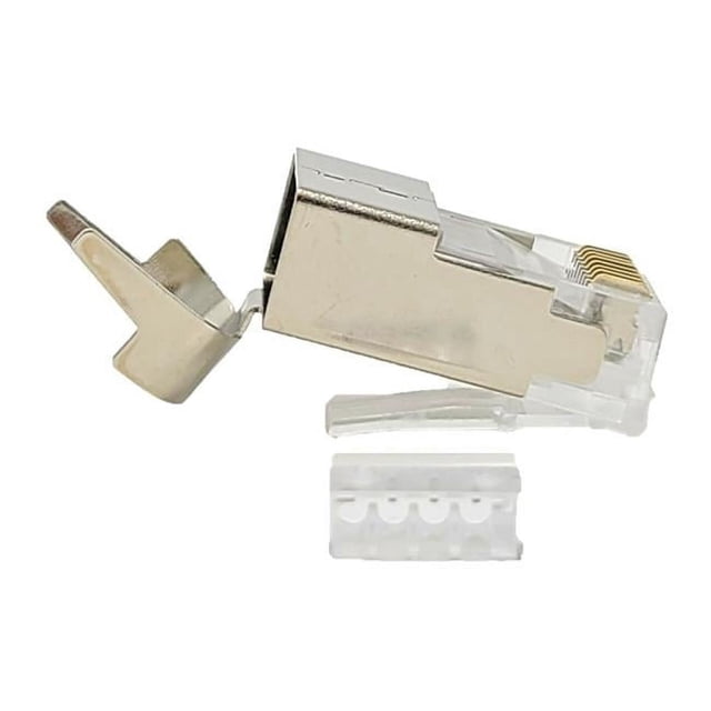 Micro Connectors C20-088L7S-20 Metal Shielded RJ45 Modular Plug for ...