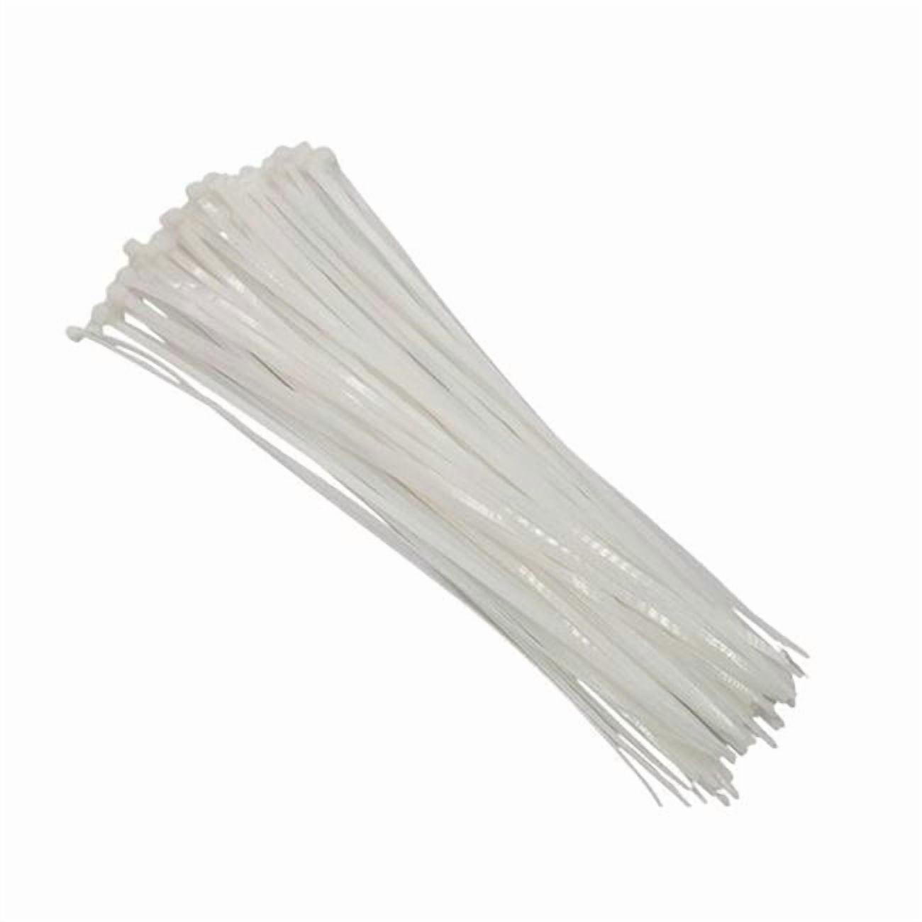Micro Connectors MSC-214CL-10P 14 in. Cable Zip Tie - 50 lbs Multi ...