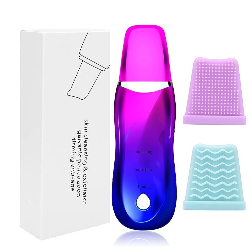 Micro Current Ultrasound Facial Spatula Face Peeling Ultrasonic Skin ...