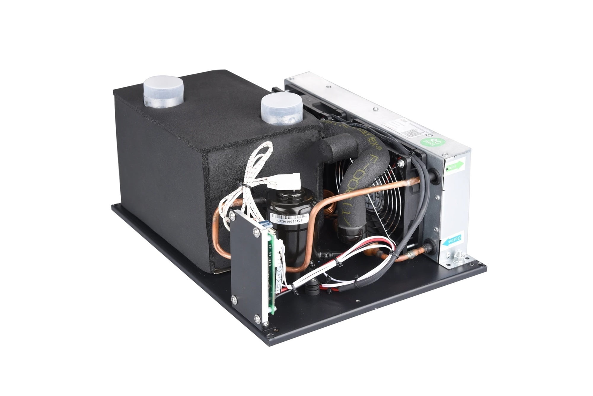 Micro DC Air Conditioner 24V, 700W: Portable Cooling & Heating with ...