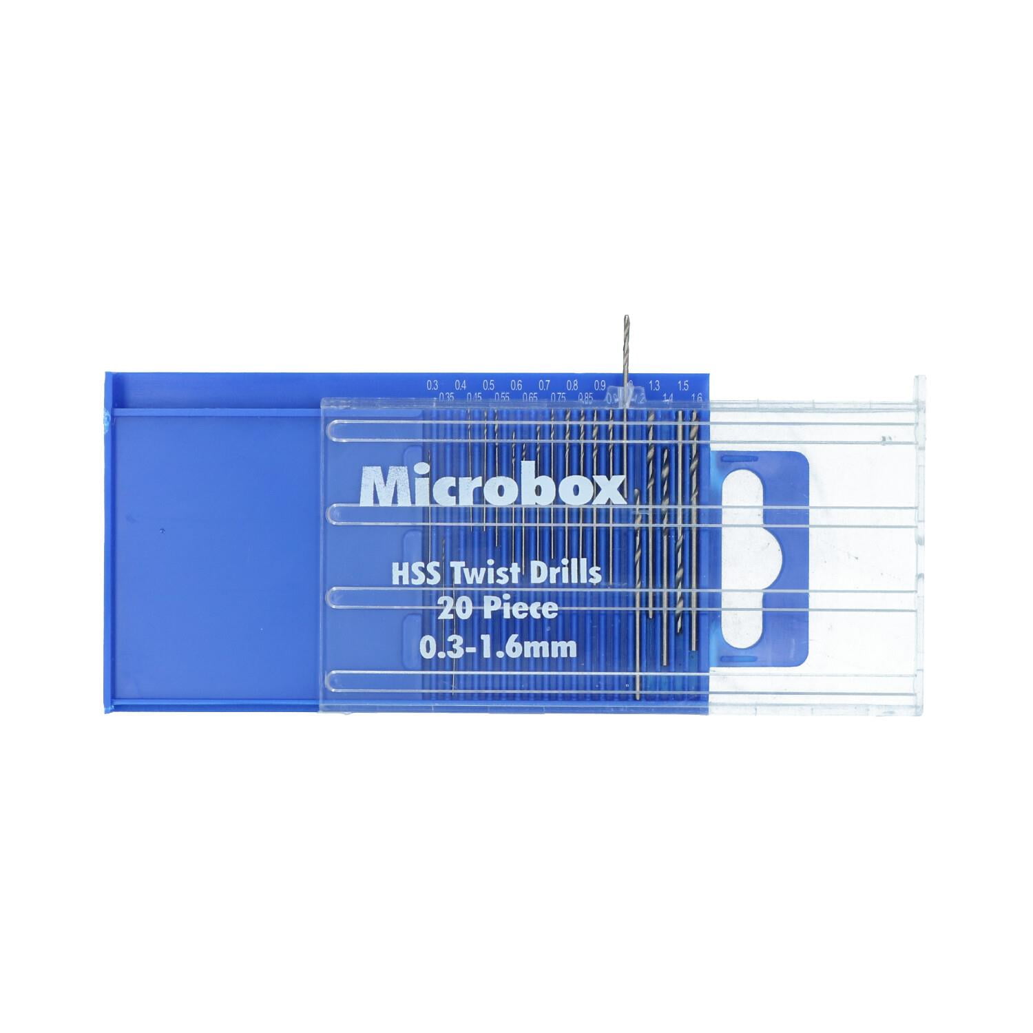 Micro Drill Set for Model Engineering Twist Spiral Mini Drills Metric ...