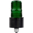 Micro E26 Medium Bulb Base, 120VAC, Green Lens (Green, Screw-in Base ...