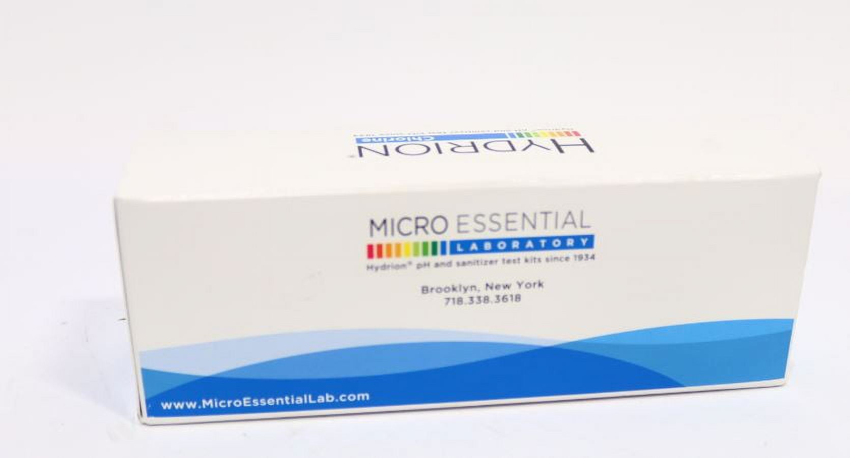 Micro Essential Lab CM-240 Hydrion Chlorine Dispenser 10-200 PPM Test ...