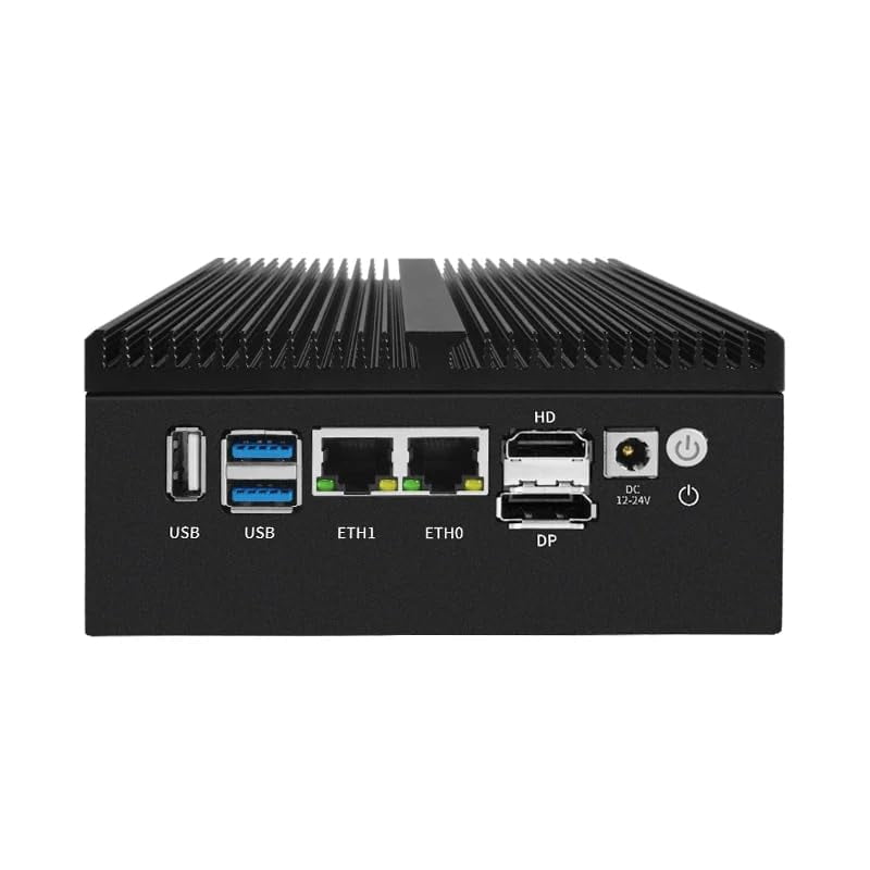 Micro Firewall Appliance, 2 i226-V 2.5Gbe LANs, Fanless Mini PC ...