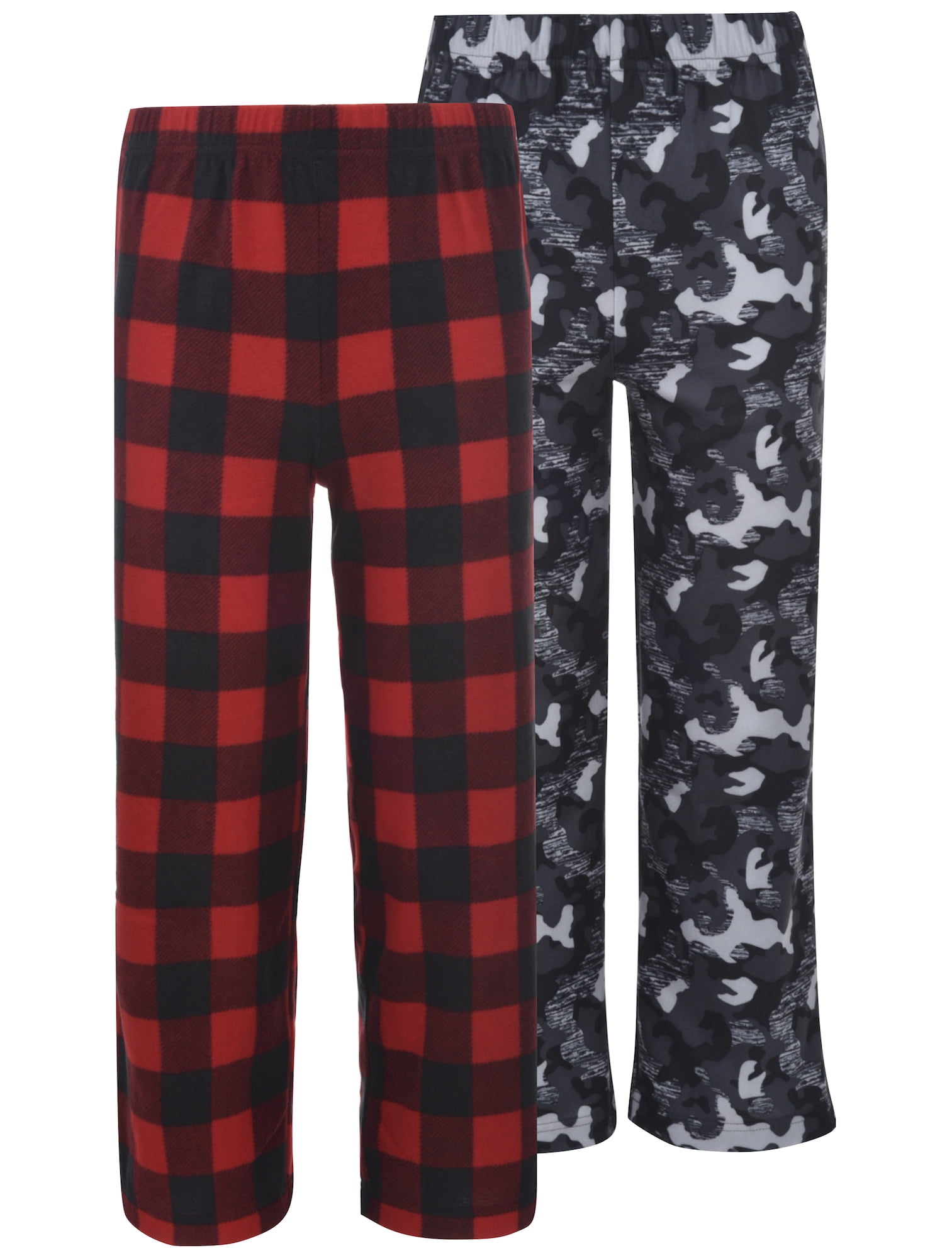 Micro Fleece Sleep Pants Value 2 Pack (Little Boy & Big Boy) - Walmart.com