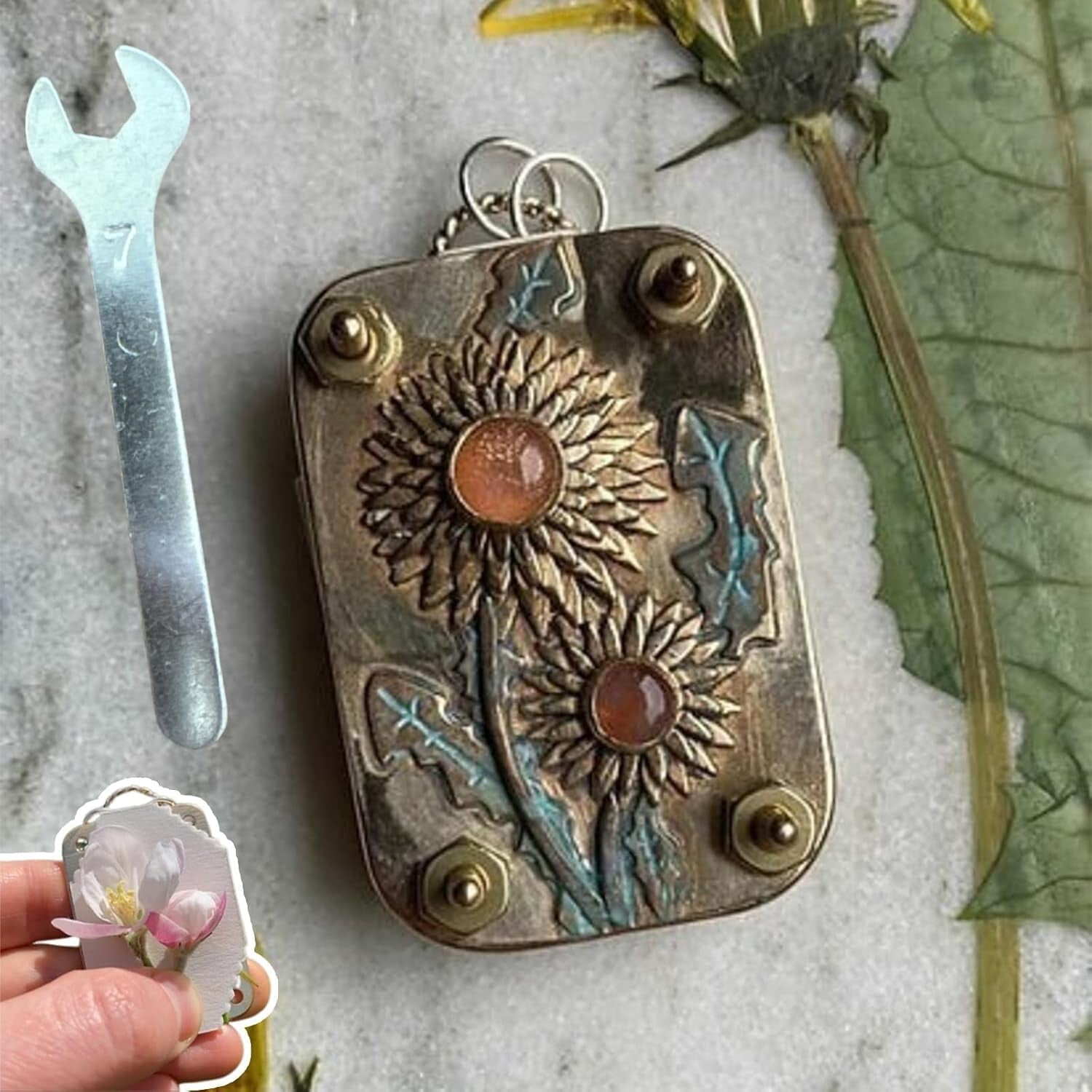 Micro Flower Press - 20 Layers Quick Plants Pressing Tool, DIY Pressed ...