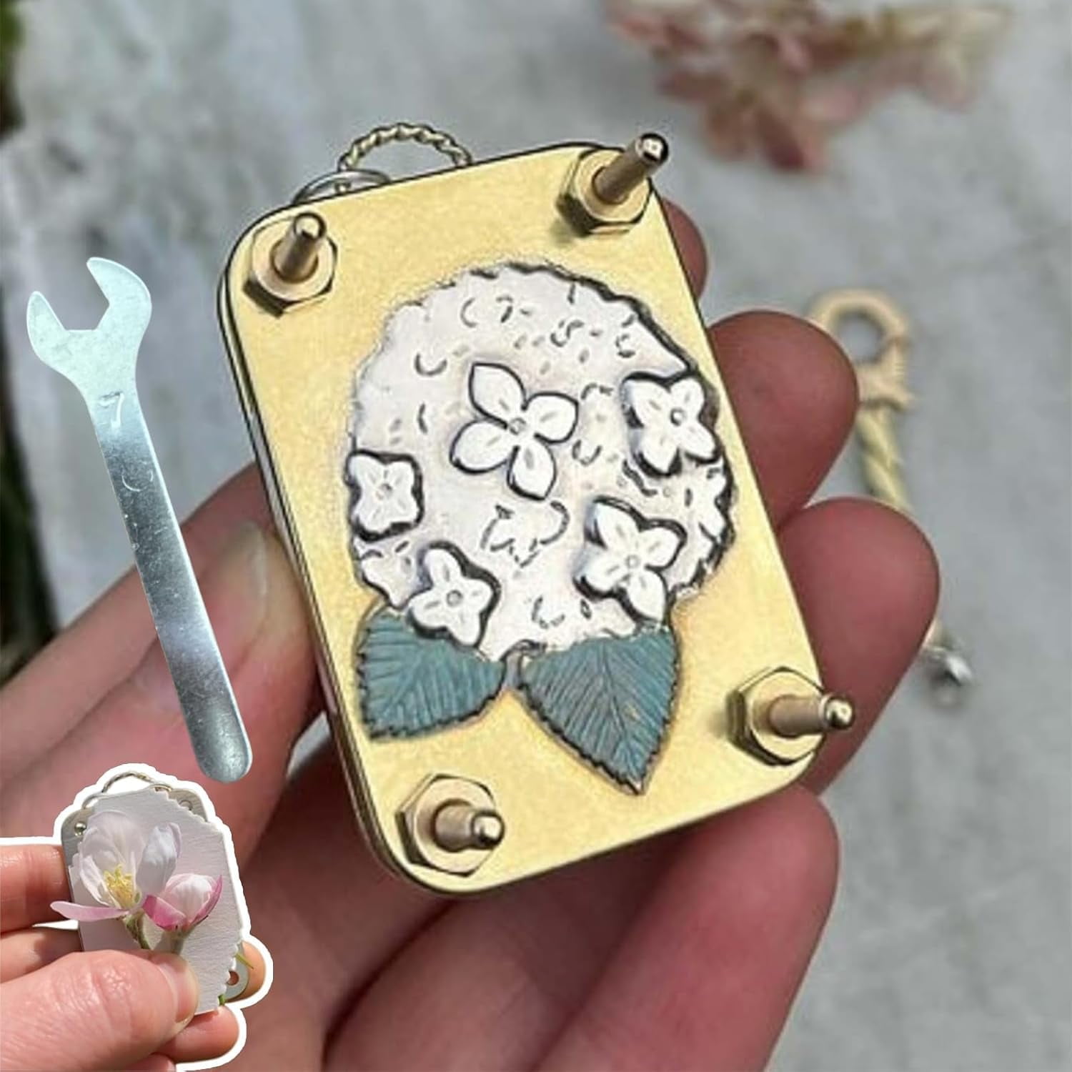 Micro Flower Press - 20 Layers Quick Plants Pressing Tool, DIY Pressed ...