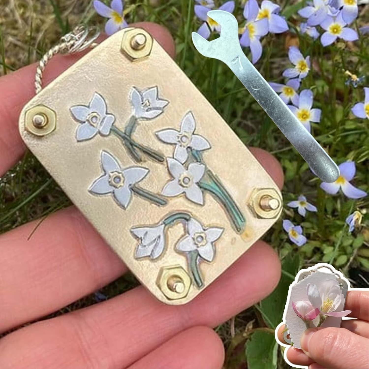 Micro Flower Press - 20 Layers Quick Plants Pressing Tool, DIY Pressed ...