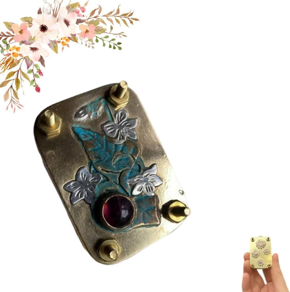 Micro Flower Press, Functional Mini Flower Embosser Locket, Plants Art ...