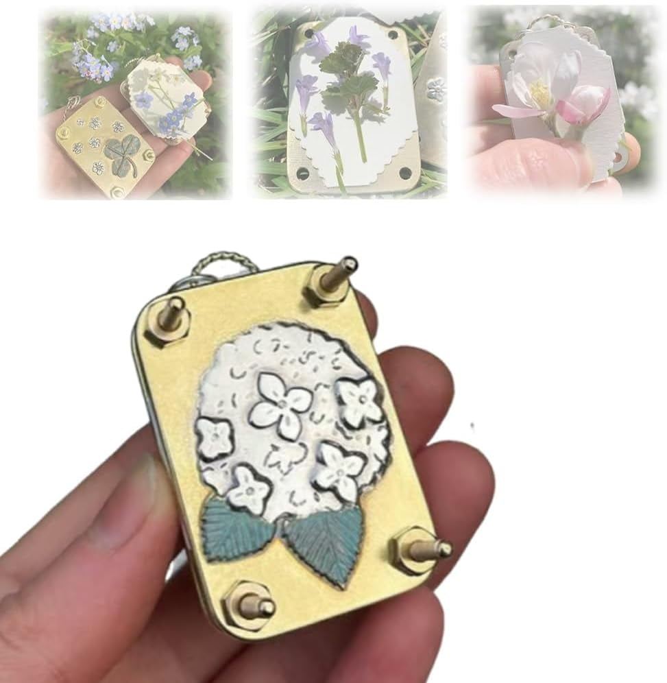 Micro Flower Press, Functional Mini Flower Press Miniature Flower ...
