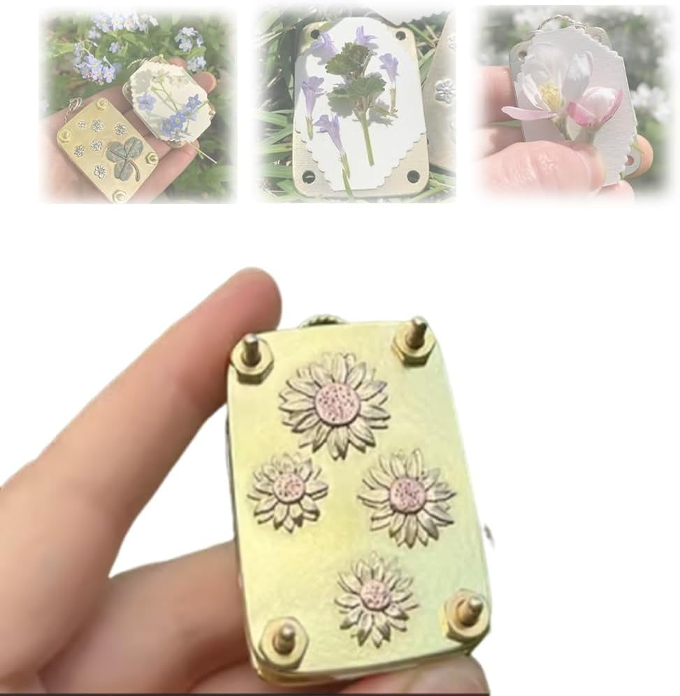Micro Flower Press, Functional Mini Flower Press Miniature Flower ...