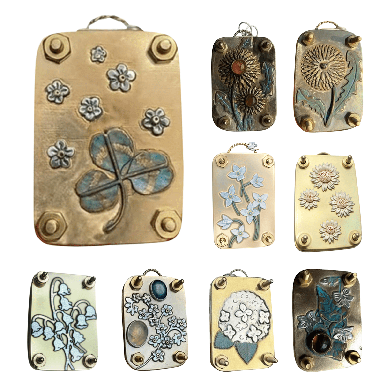 Micro Flower Press, Miniature Flower Press Kit, DIY Pressed Flower ...