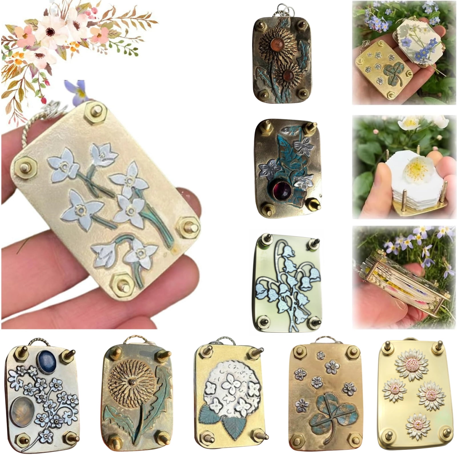 Micro Flower Press, Miniature Flower Press Kit, Plants Art & Crafts ...