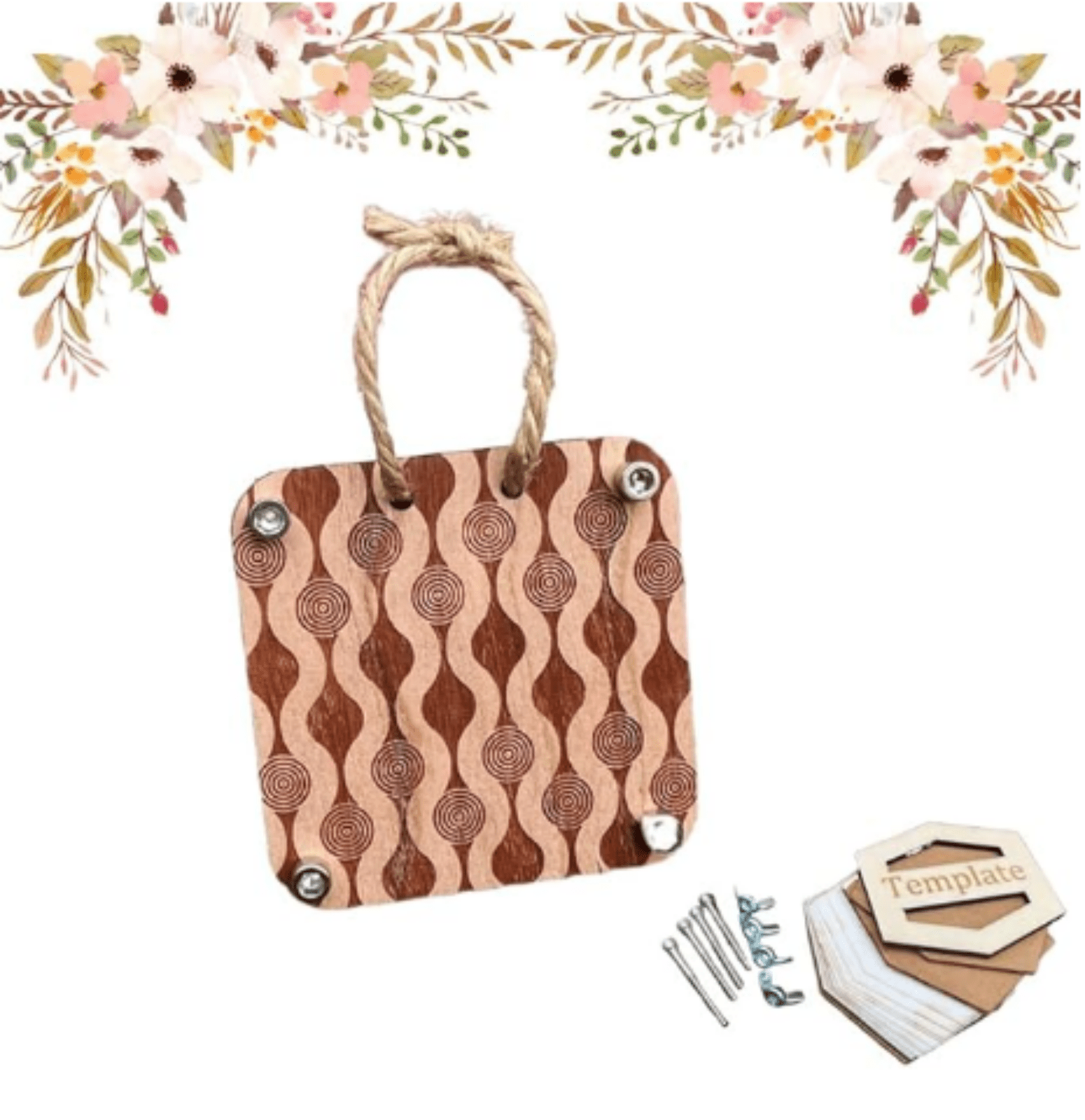 Micro Flower Press, Pocket Flower Press, Miniature Flowers Press Kit ...