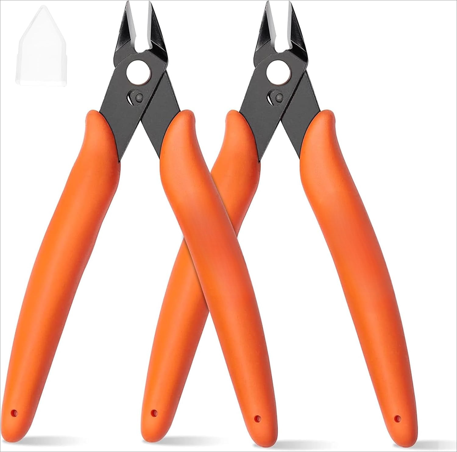 Micro Flush Cutters, 5-inch Precision Wire Cutter, Anti-Slip Side ...