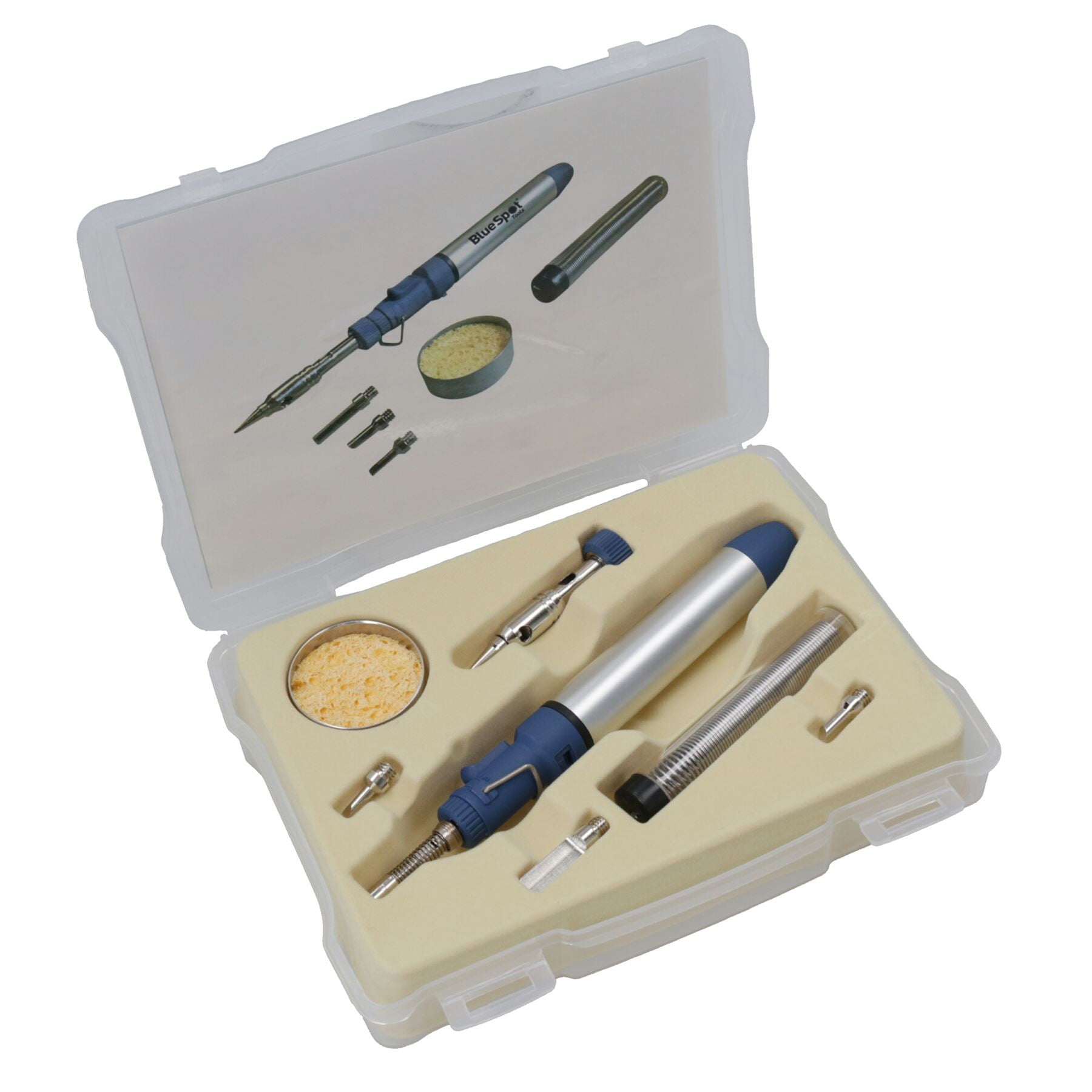 Micro Gas Adjustable Soldering Iron Terminal Set Butane Powered ...