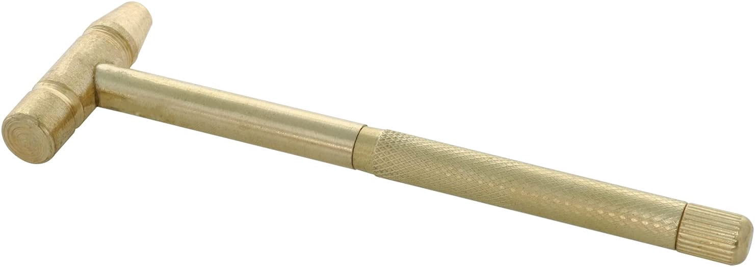 Micro Golden Copper Hammer 6 in 1 Micro Mini Multifunction Copper Craft ...