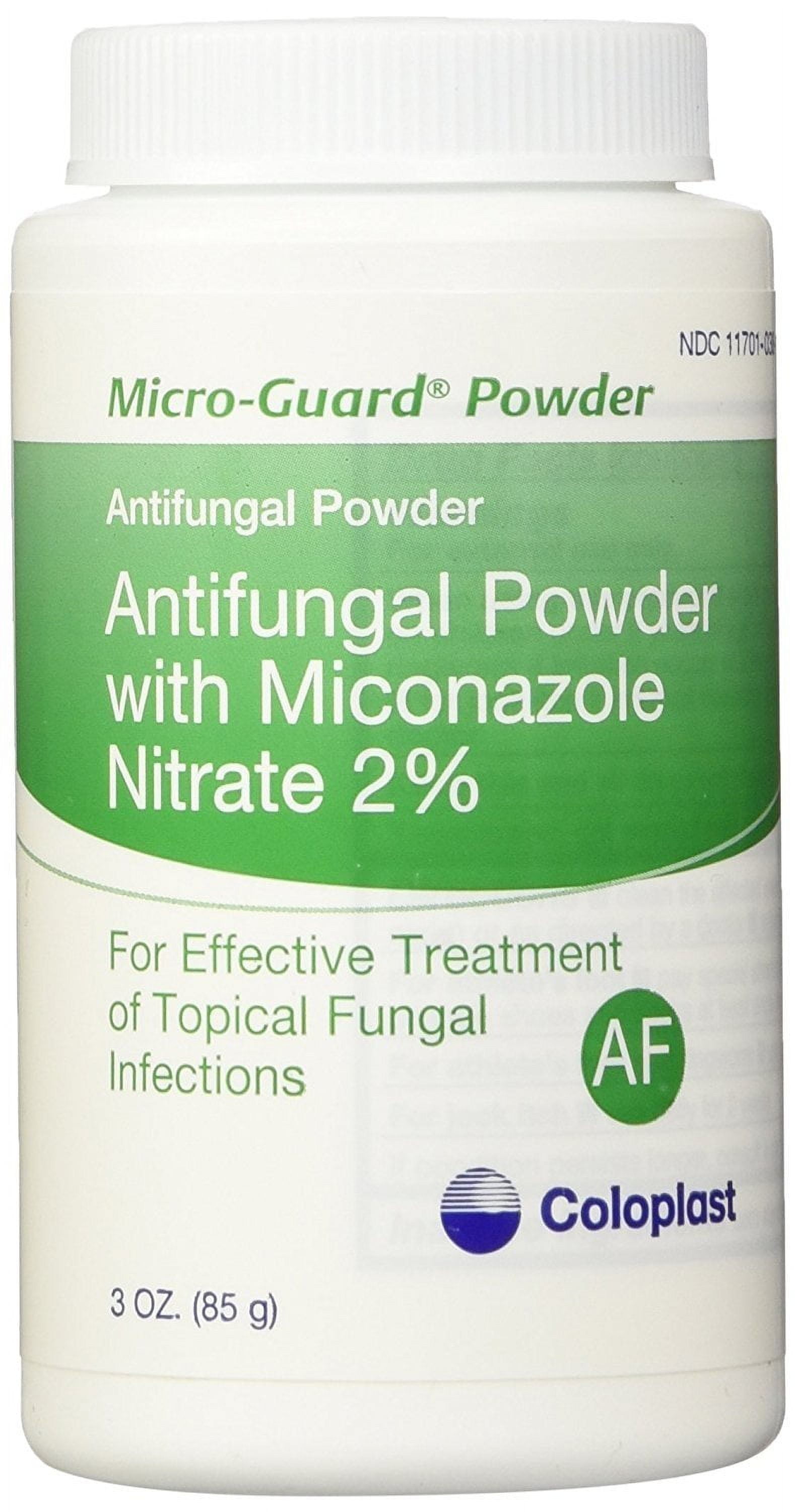 Micro-Guard Antifungal Powder, Miconazole Nitrate 2%, Athlete's Foot ...