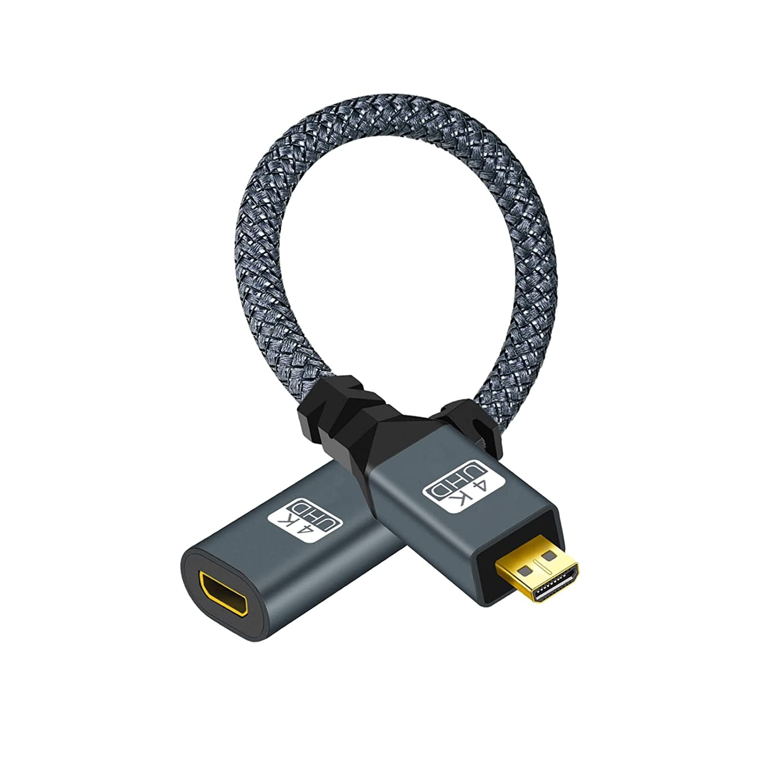 Micro HDMI Male to Female Cable Adapter, Micro HDMI Male to Micro HDMI ...