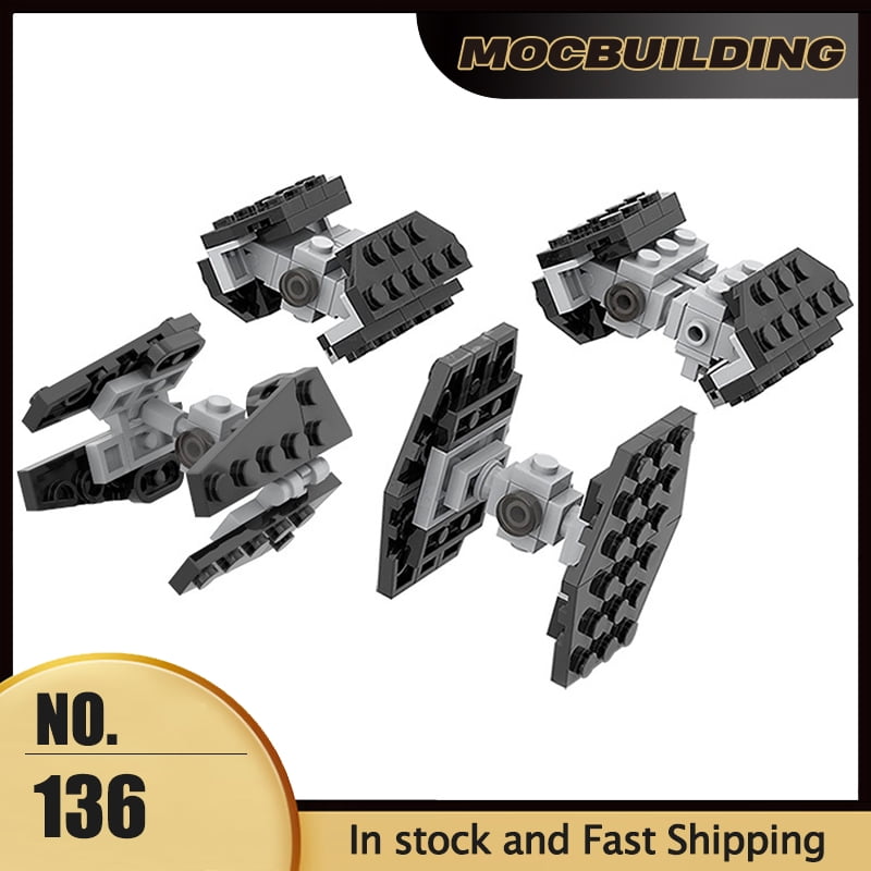 Micro Imperial Fighters MOC Building Block Republic Gunship Starfighter ...