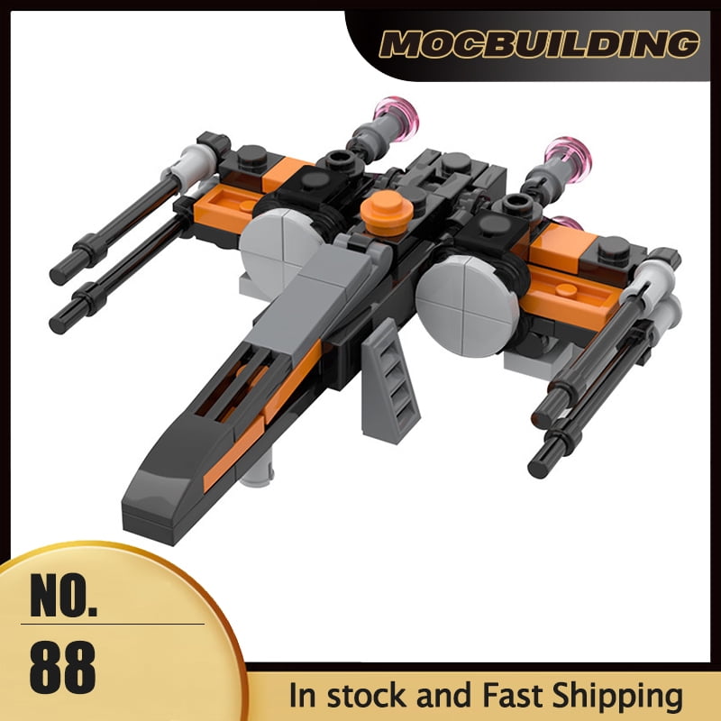 Micro Imperial Fighters MOC Building Block Republic Gunship Starfighter ...