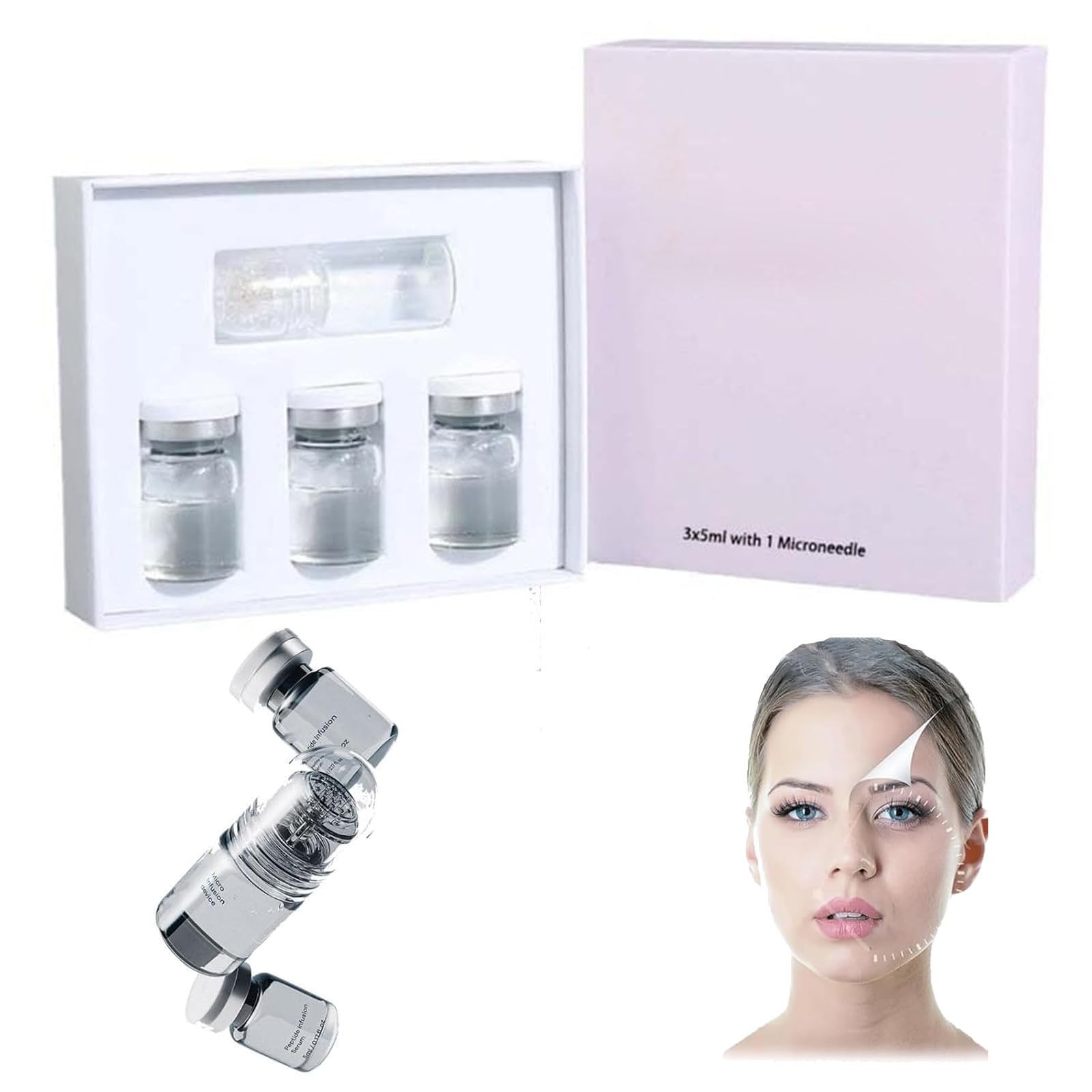 Micro Infusion System for Face, for Lips, Micro Needling Infusion Kit ...