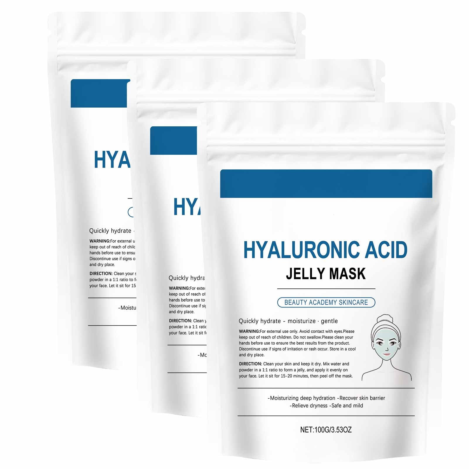 Micro Ingredients Hyaluronic Acid Powder, DIY Facial Serum, Skin Hydration Care Formula ...
