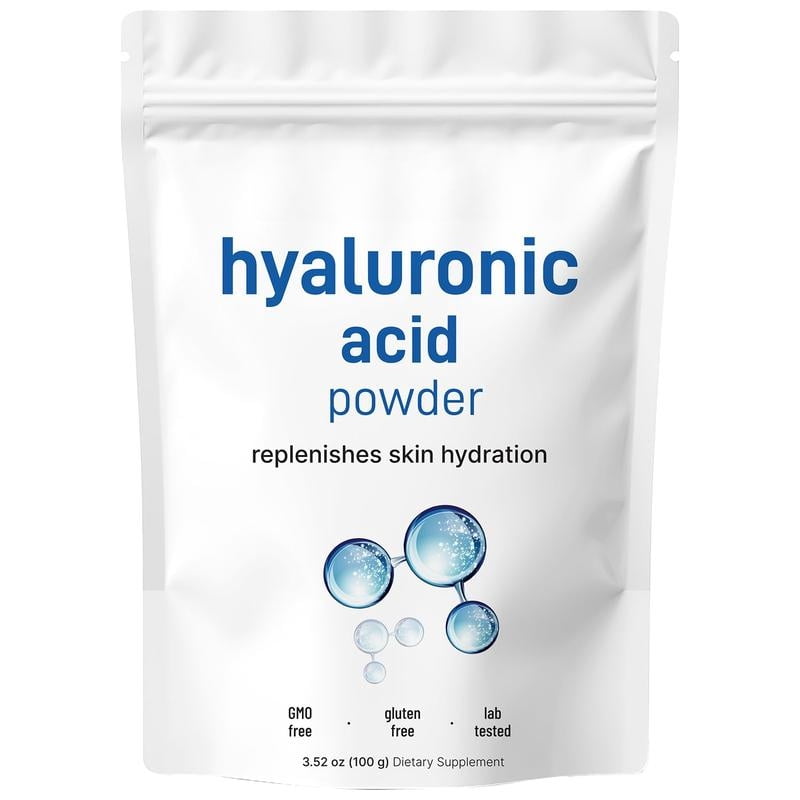 Micro Ingredients Hyaluronic Acid Powder, DIY Facial Serum, Skin ...