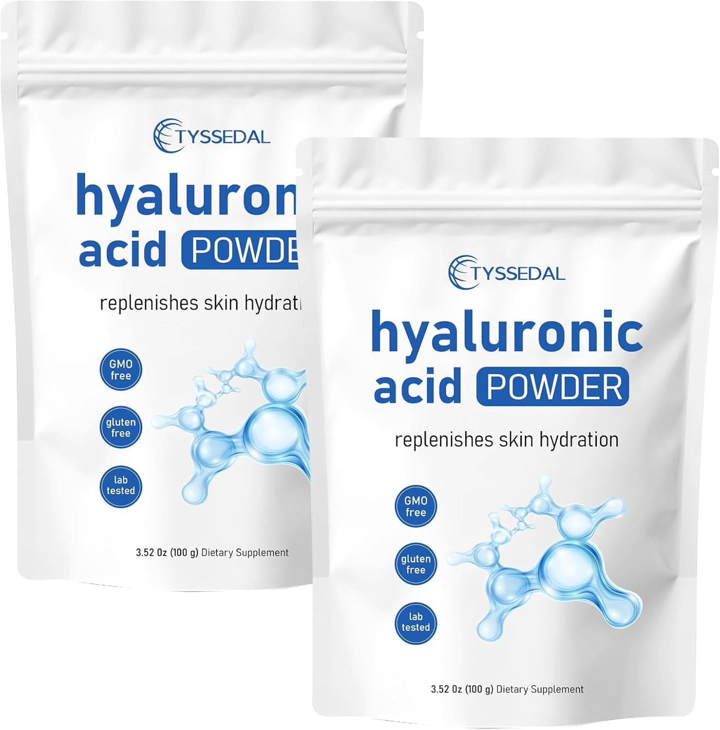 Micro Ingredients Hyaluronic Acid Serum Powder,100 Grams | Hyaluronic ...