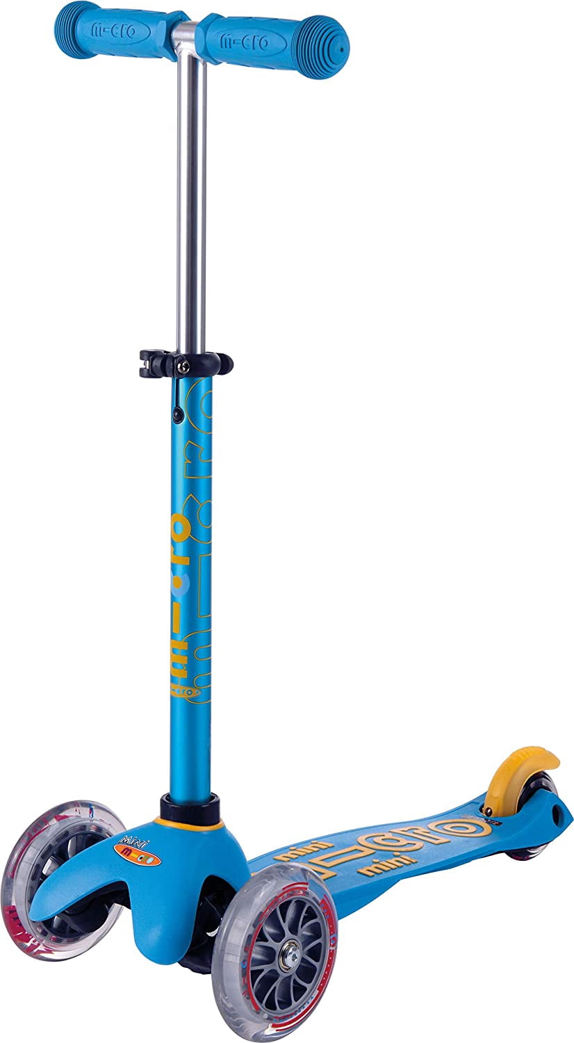 Micro Kickboard - Mini Deluxe - Three Wheeled, Lean-to-Steer Swiss ...