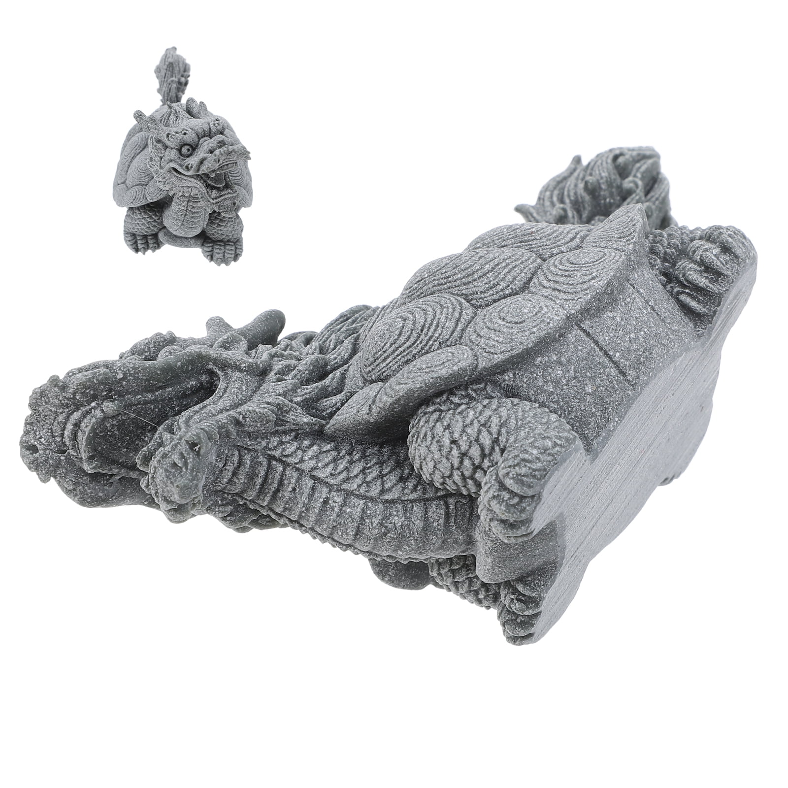 Micro Landscape Dragon Ornaments Lucky Tortoise Statue Housewarming ...