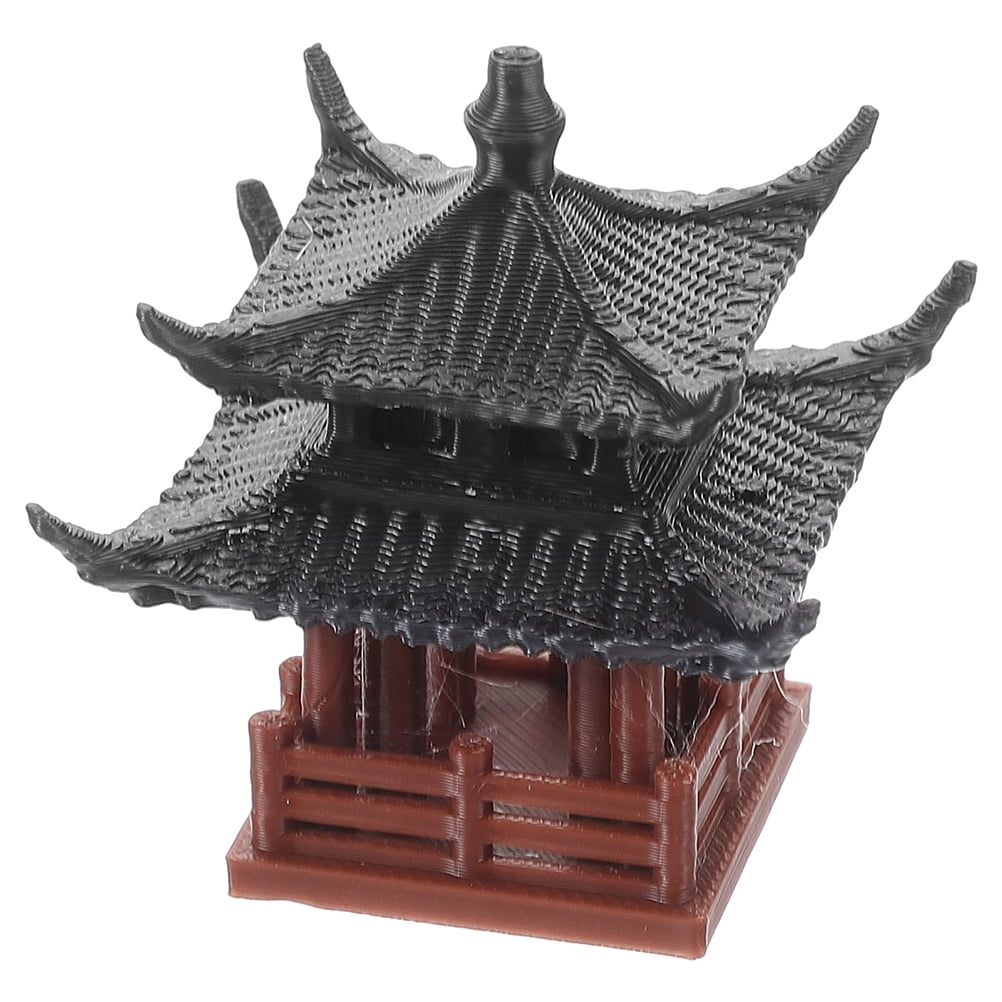 Micro Landscape Pavilion Ornament Miniature Garden Decoration Tiny ...