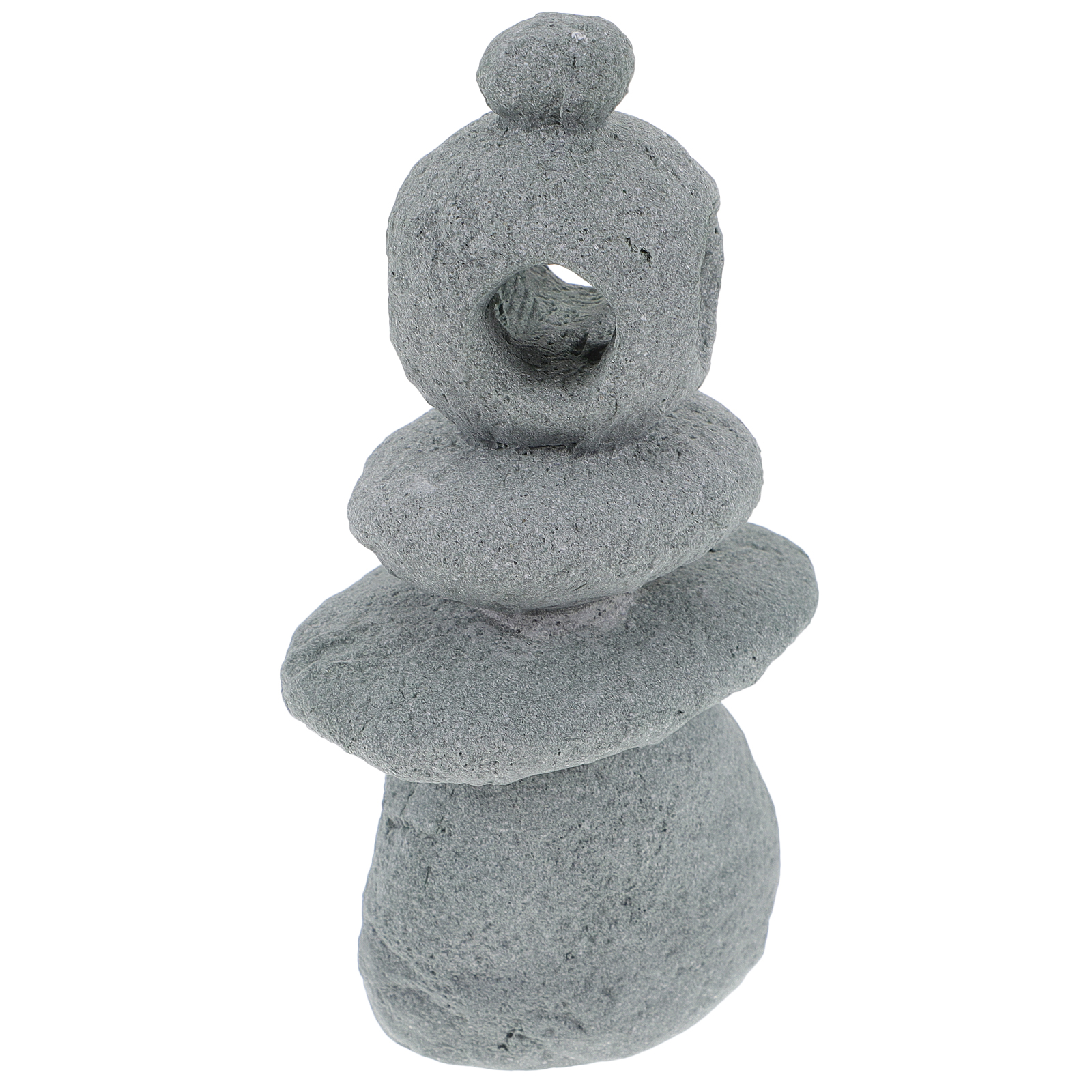 Micro Landscape Rockery Tabletop Decor Mini Stone Statue Outdoor Solar ...