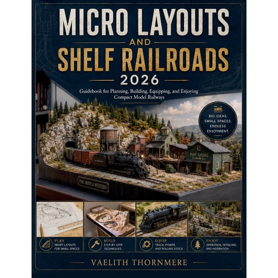 Micro Layouts and Shelf Railroads: Guidebook for Planning, Building ...
