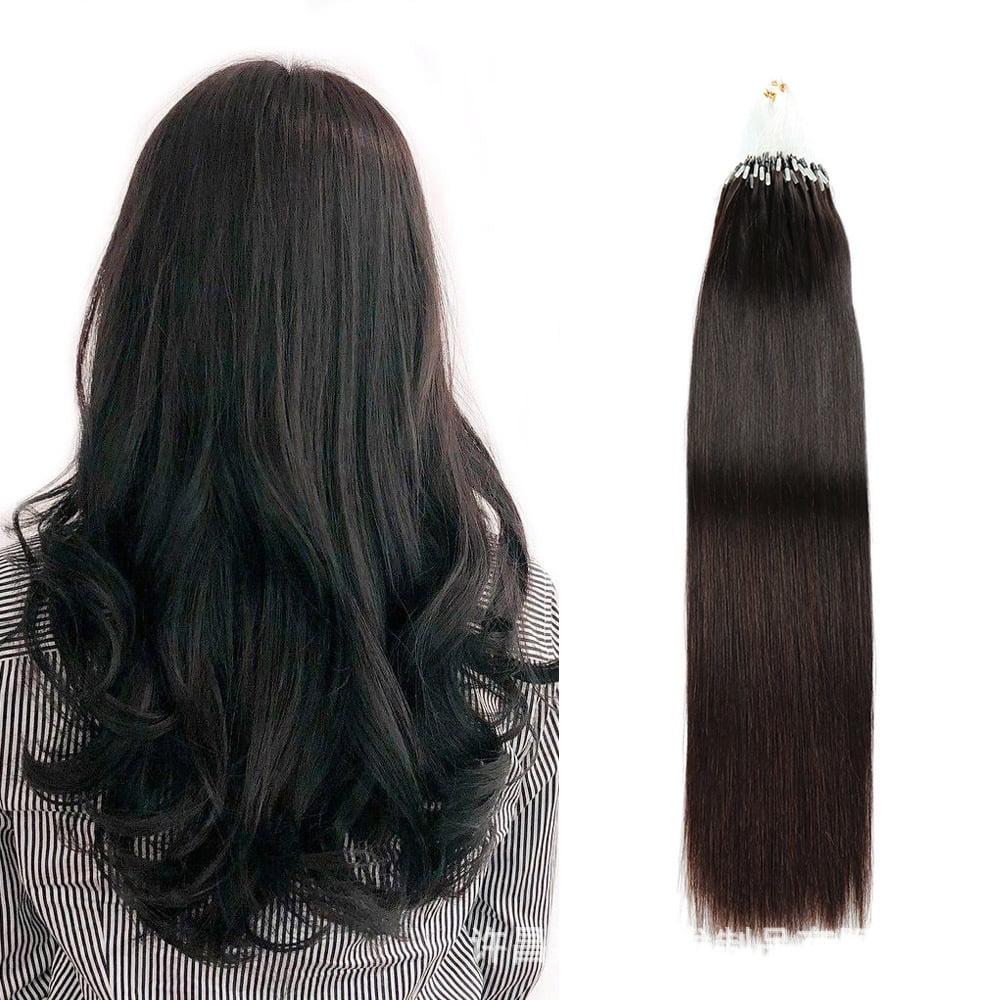 Micro Loop Human Hair Extensions 14 Inch Microbead Hair Extensions ...