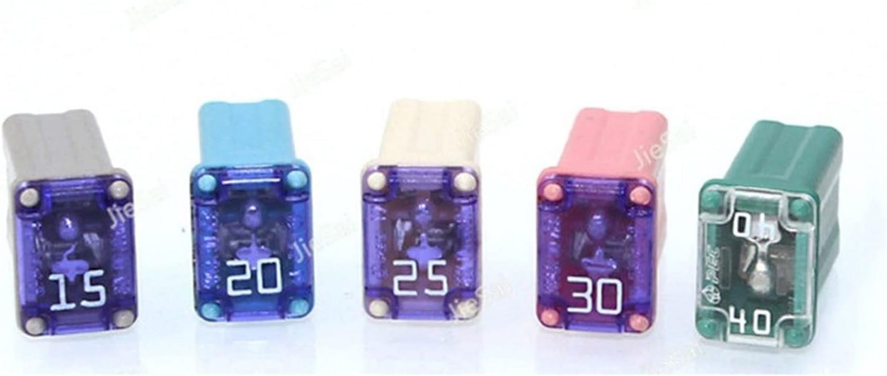 Micro M Rectangle Fuse Mini Size PEC Automotive Car Fuse 15A 20A 25A ...