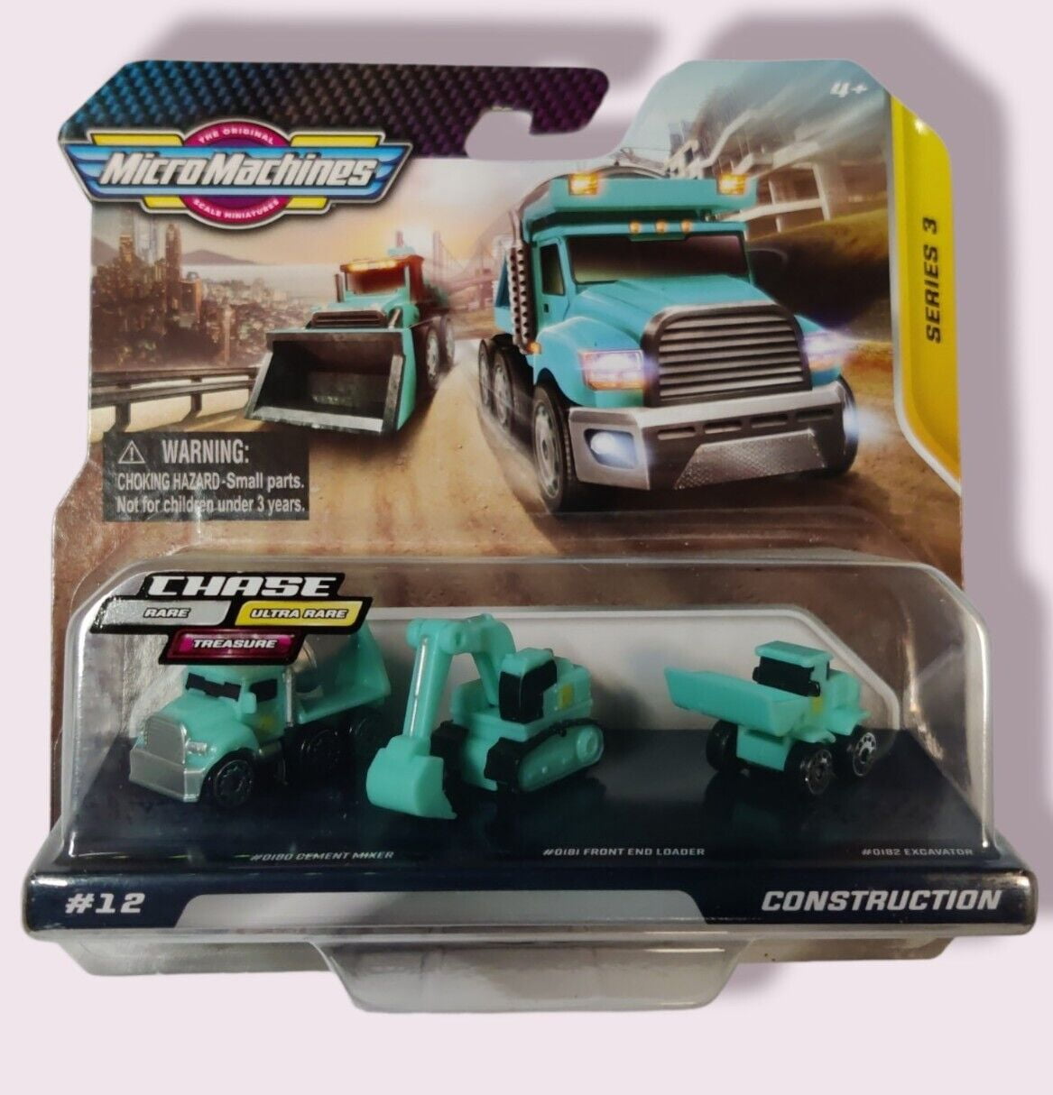 Micro Machines #12 Construction Starter Pack Series 3 Cement Mixers ...