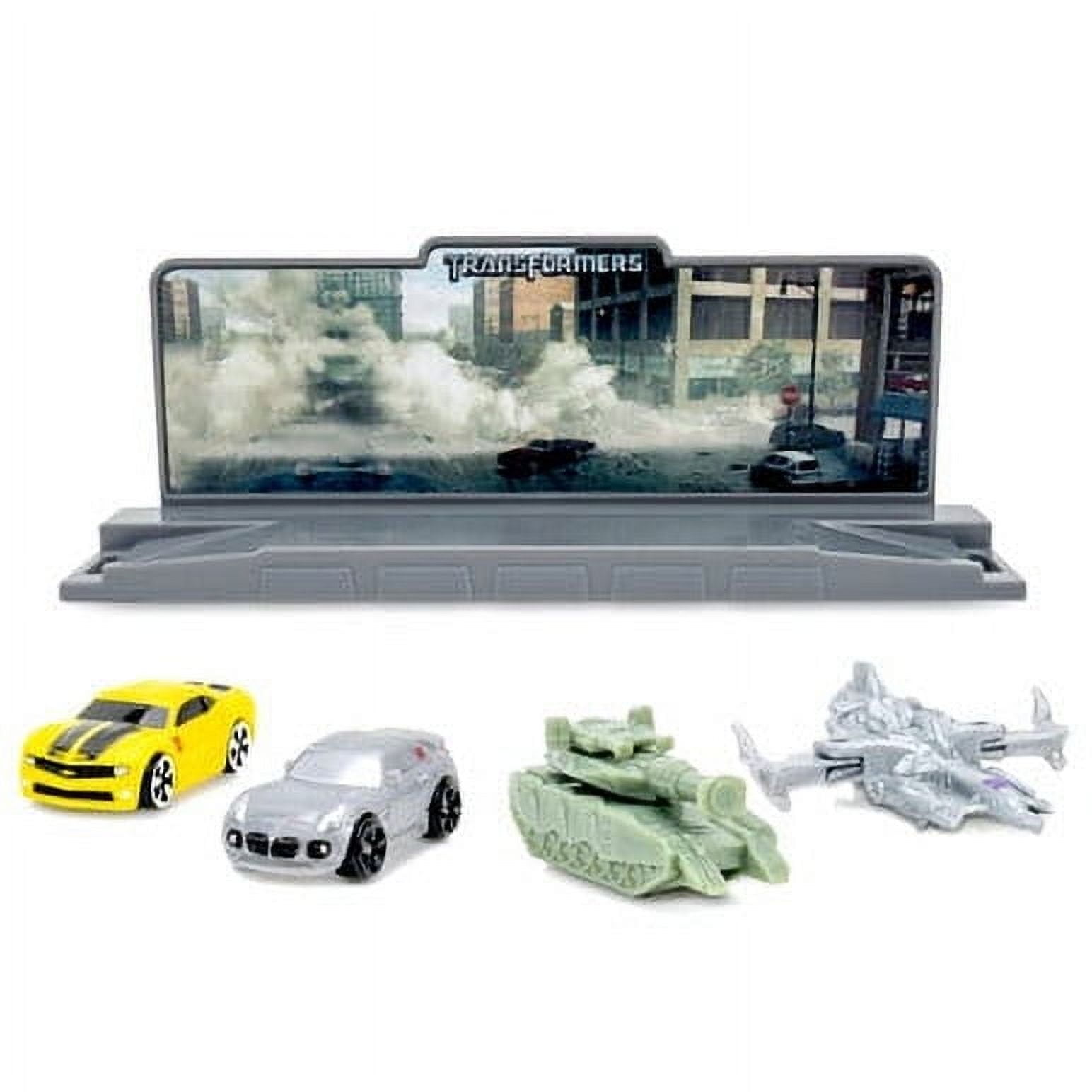 Micro Machines Brawl Car & Truck Play Vehicles, (4 Pack) - Walmart.com