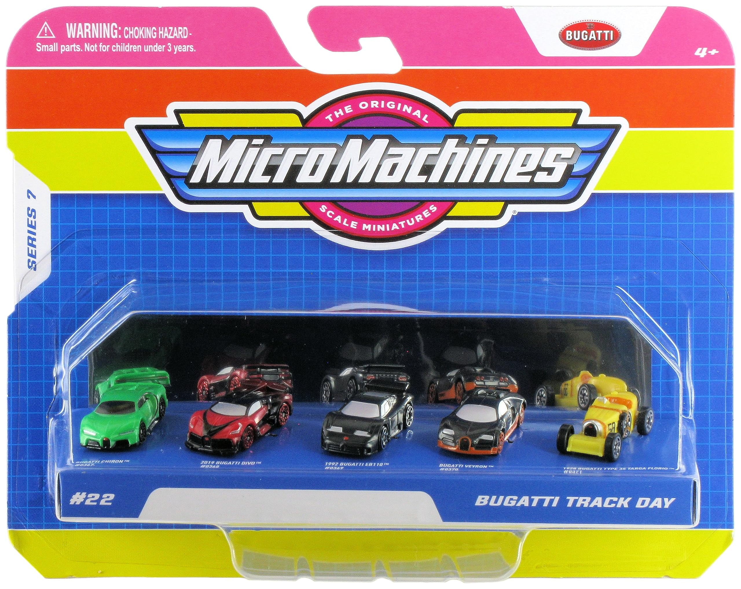 Free Shipping! Micro Machines Bugatti Track Day - Walmart.com