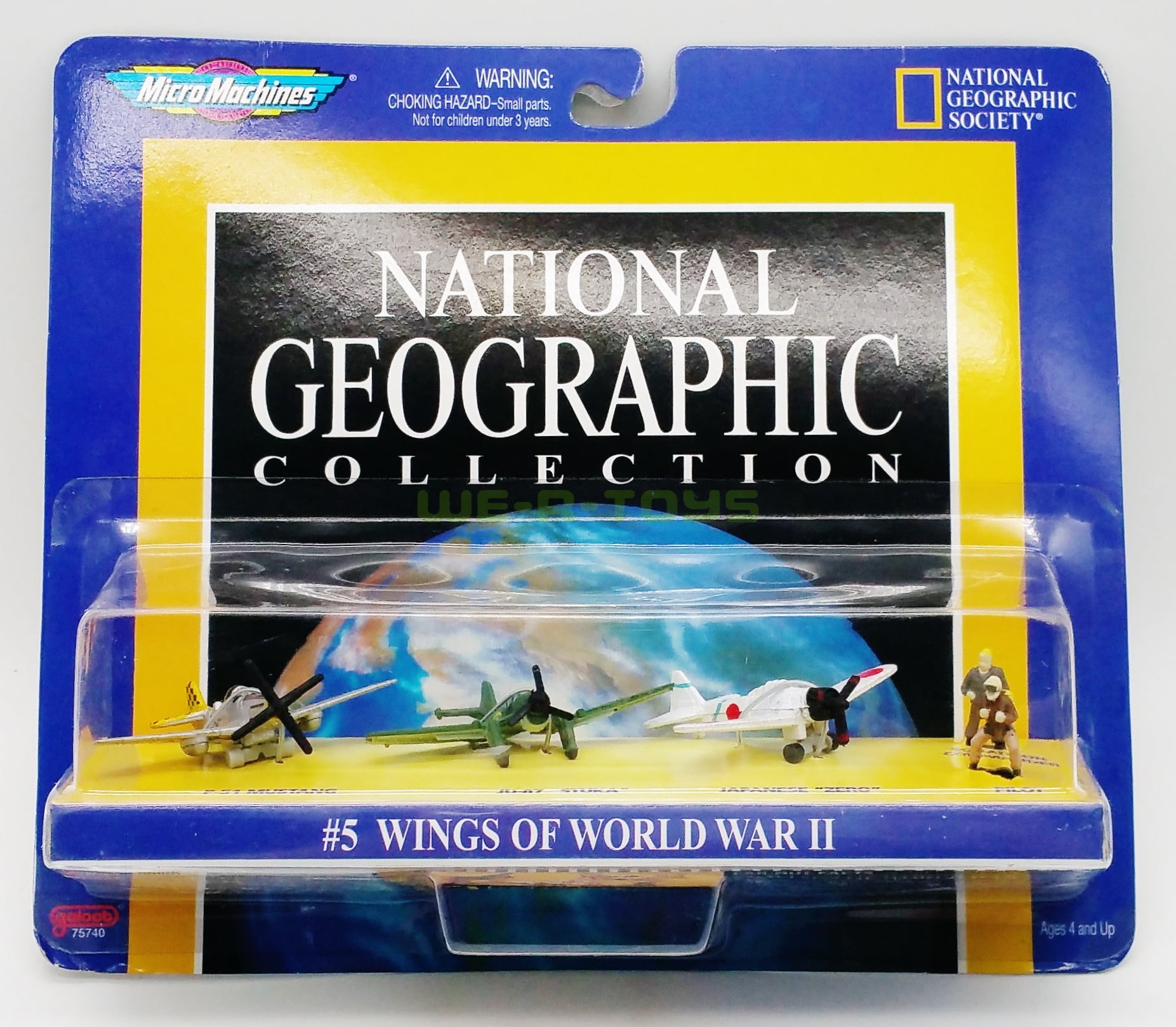 Micro Machines National Geographic Collection #5 Wings of World War II ...