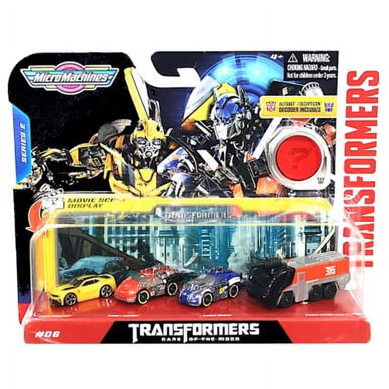 Micro Machines Transformers 4-Pack With Sentinel Prime, Bumblebee ...