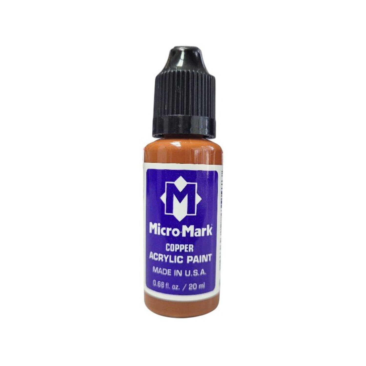 Micro-Mark Copper Acrylic Paint, 20ml - Walmart.com
