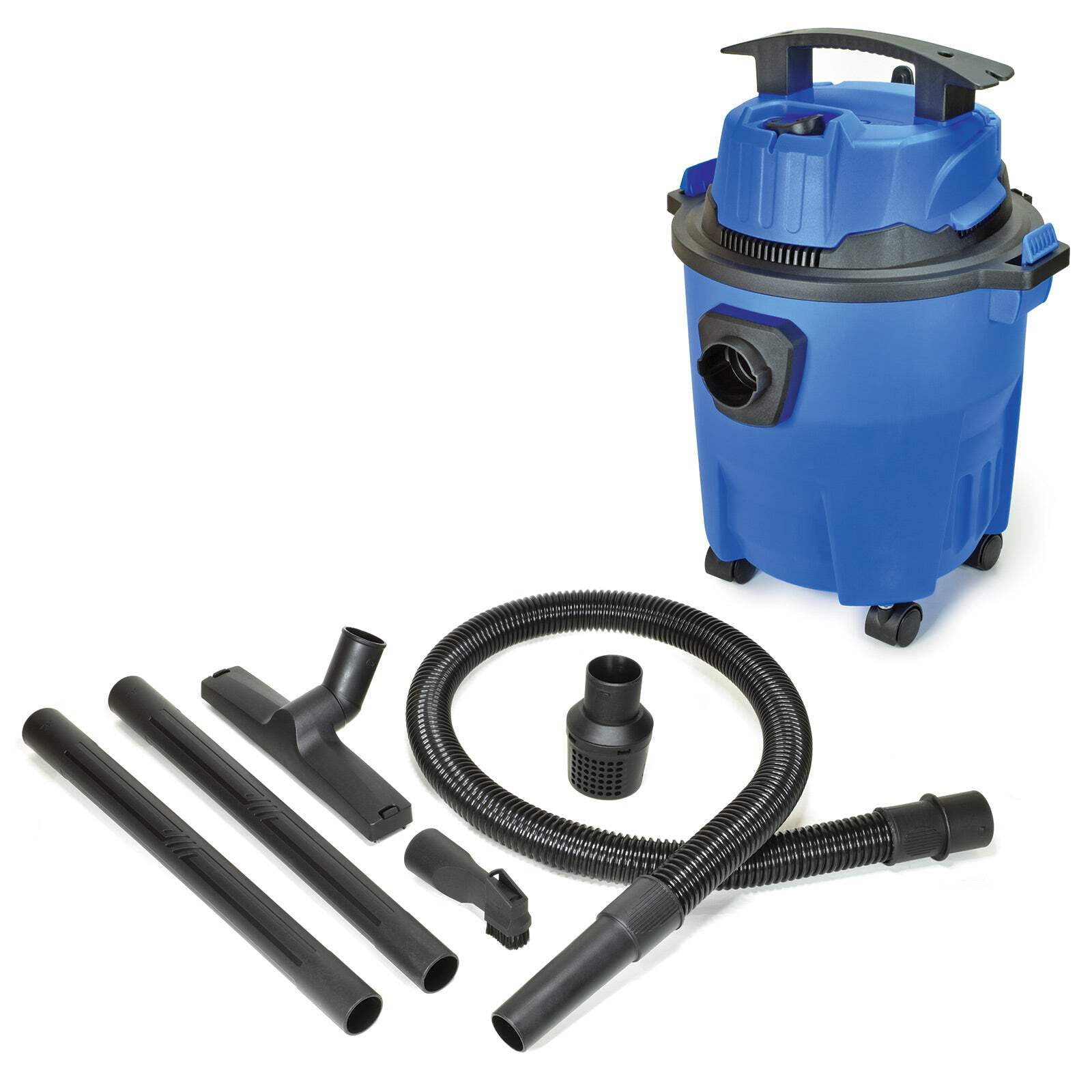 Micro-Mark Mini Wet/Dry Vacuum, 3 Gallon, 4 Horsepower, 4.0 HP AC, Blue ...
